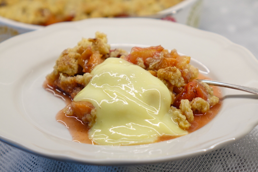 Smulpaj med plommon - Marias matblogg