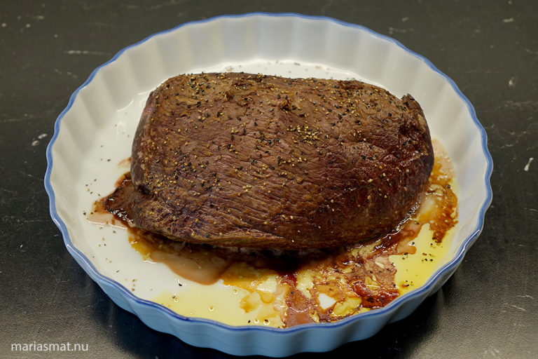 Tillaga rostbiff till påsk - Marias matblogg